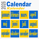 Name days in Sweden (Namnsdagar)
